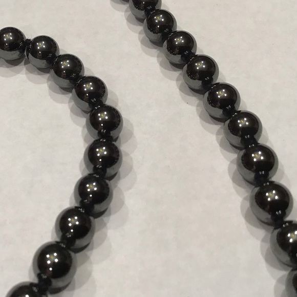 Vintage | Jewelry | Vintage Genuine Hematite Necklace 8s | Poshmark